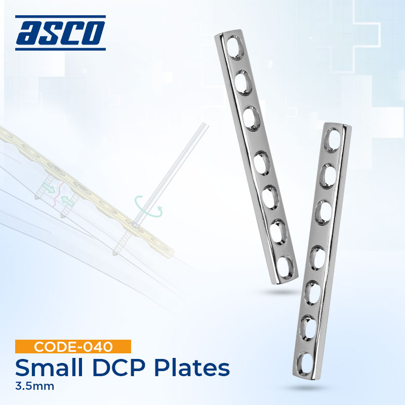 Small DCP – plates 3.5mm | ASCO Medical
